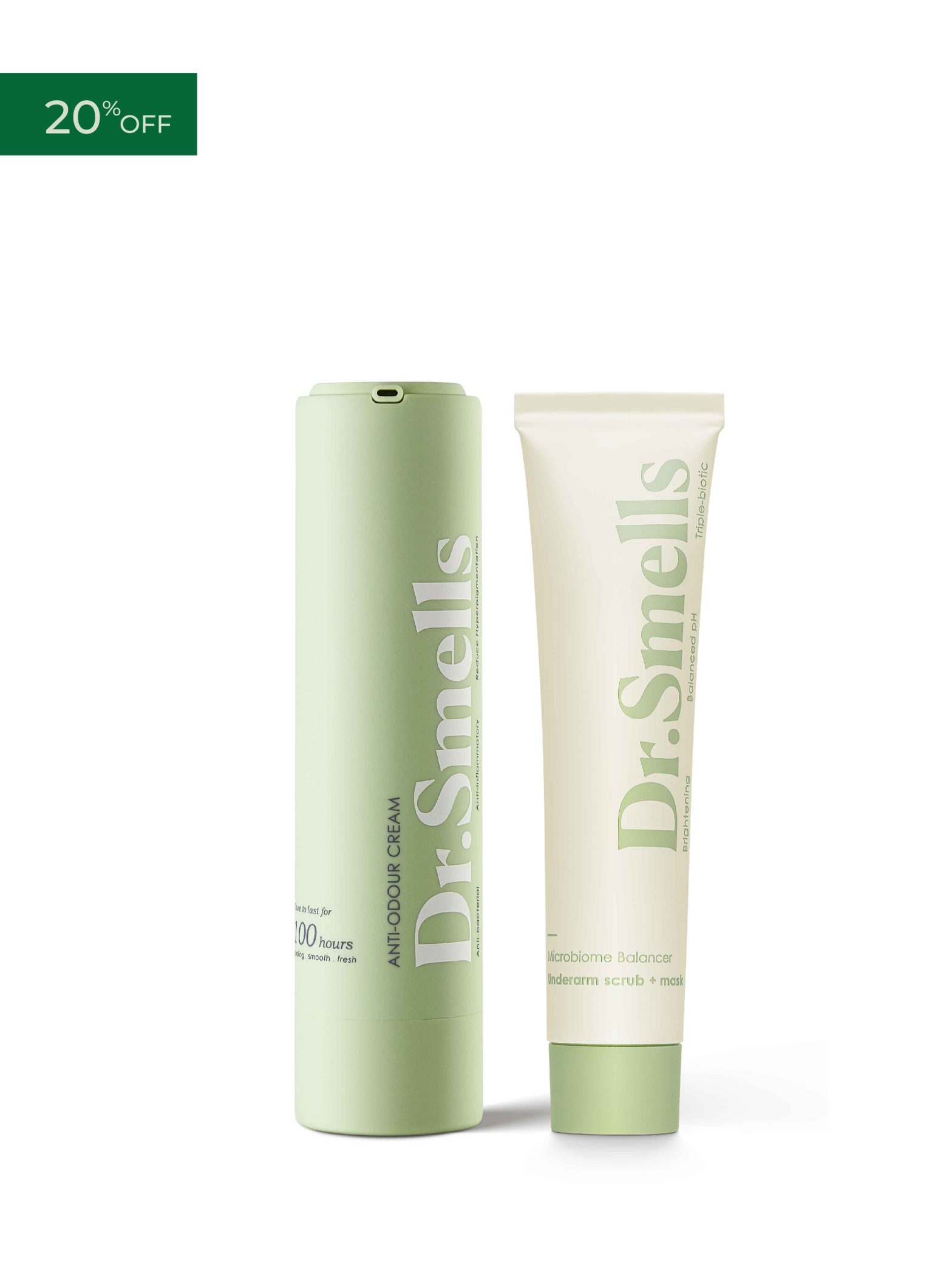 Scrub & Anti-Odour Cream Set – Dr Smells
